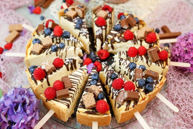 Kasekuchen Am Stiel